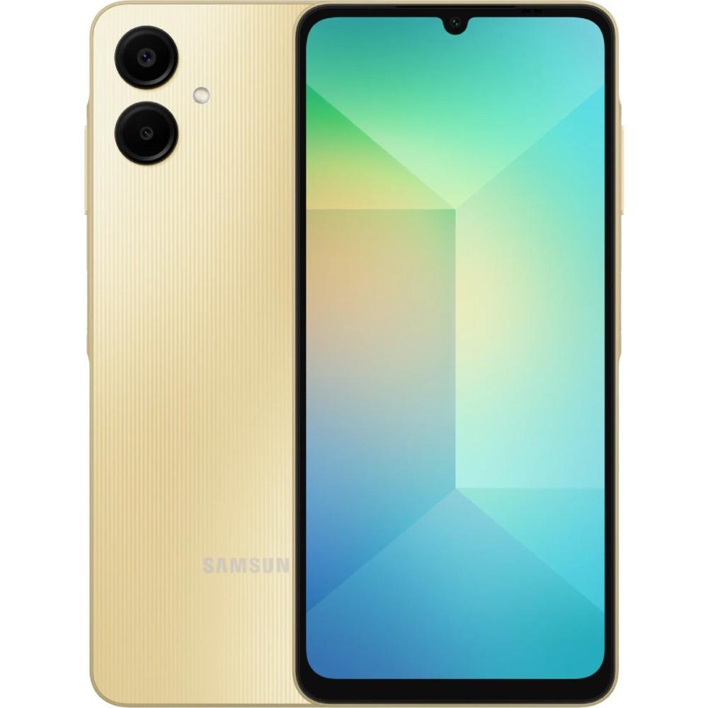 Смартфон Samsung Galaxy A06 4/128Gb SM-A065F, Gold / Технозона